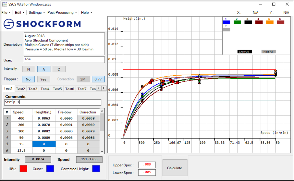 Shockform Saturation Curve Solver - Windows - Shockform Aéronautique Inc.