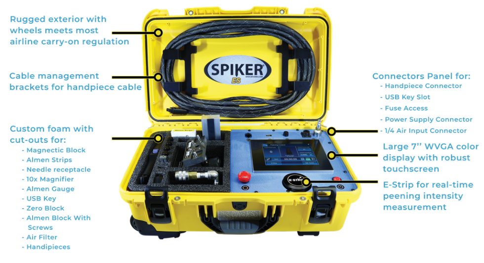 Spiker®-Es Needle Peening For Controlled Pneumatic Needle Peening ...